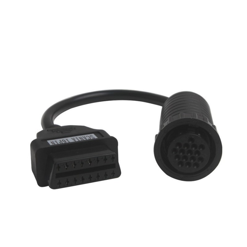 ADAPTADOR SCANIA Y DAF 16 PIN A OBD 16 PIN